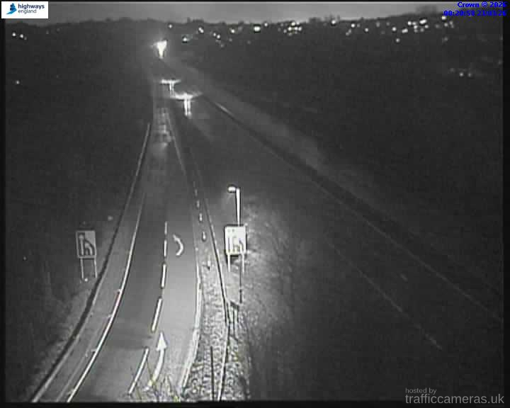 Latest CCTV Camera Feeds from the M54 Motorway - Traffic Cameras UK