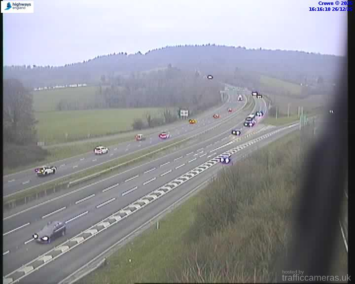 Latest CCTV Camera Feeds from the A38 Road - Traffic Cameras UK