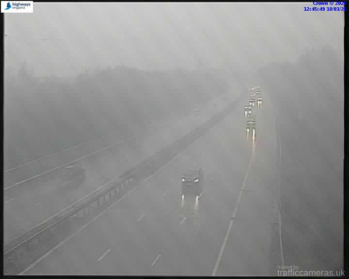 Latest CCTV Camera Feeds from the M6 Motorway - Traffic Cameras UK