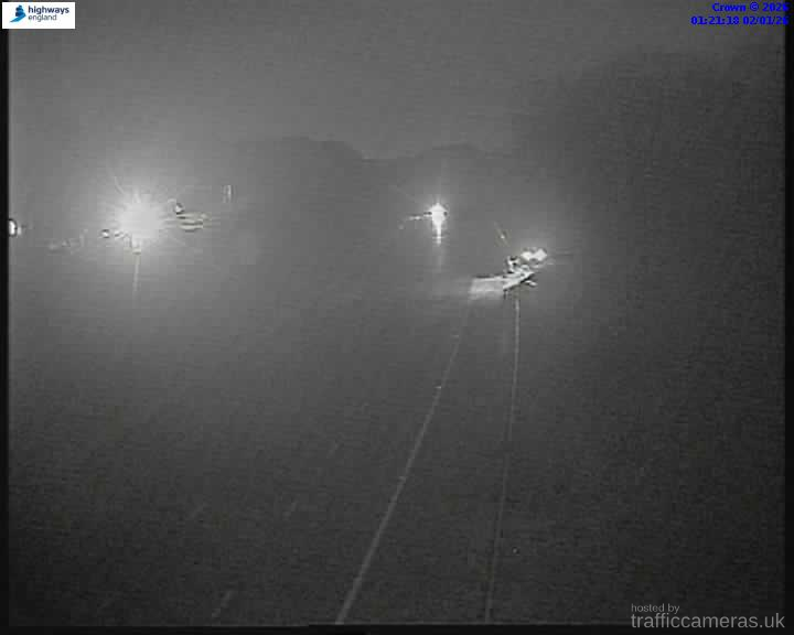 Latest CCTV Camera Feeds from the M6 Motorway - Traffic Cameras UK