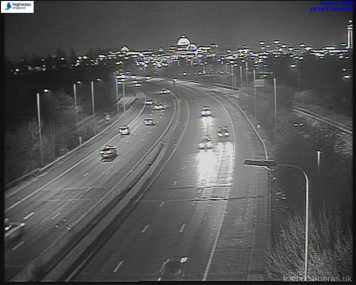 Latest CCTV Camera Feeds from the M60 Motorway - Traffic Cameras UK