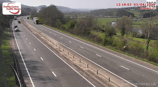 Latest CCTV Camera Feeds from the A449 Road - Traffic Cameras UK