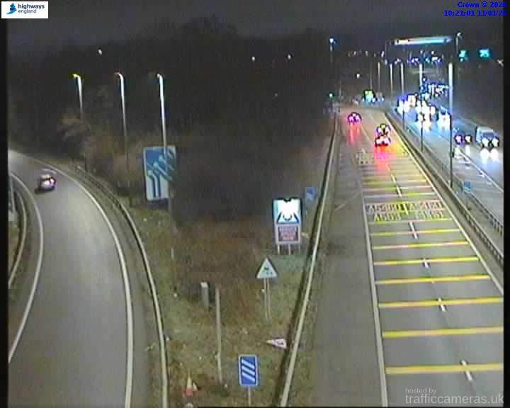 Latest CCTV Camera Feeds from the M69 Motorway - Traffic Cameras UK