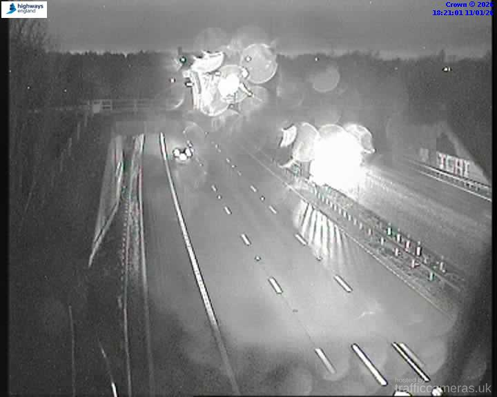 Latest CCTV Camera Feeds from the M69 Motorway - Traffic Cameras UK