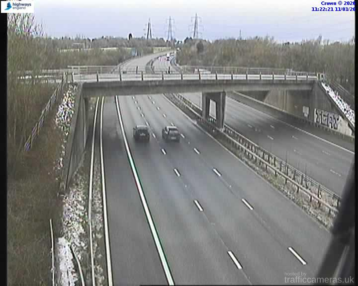 Latest CCTV Camera Feeds from the M69 Motorway - Traffic Cameras UK