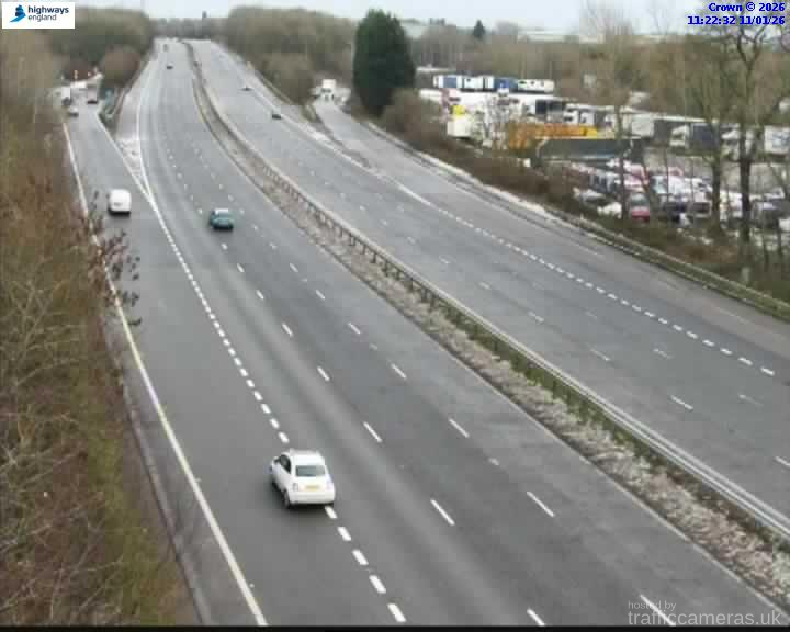 Latest CCTV Camera Feeds from the M69 Motorway - Traffic Cameras UK