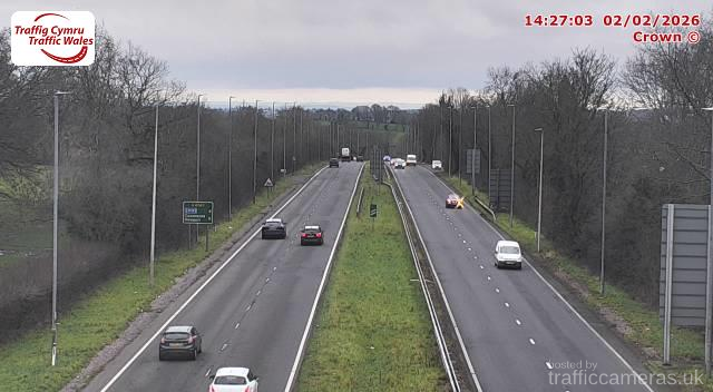 Latest CCTV Camera Feeds from the A4042 Road - Traffic Cameras UK