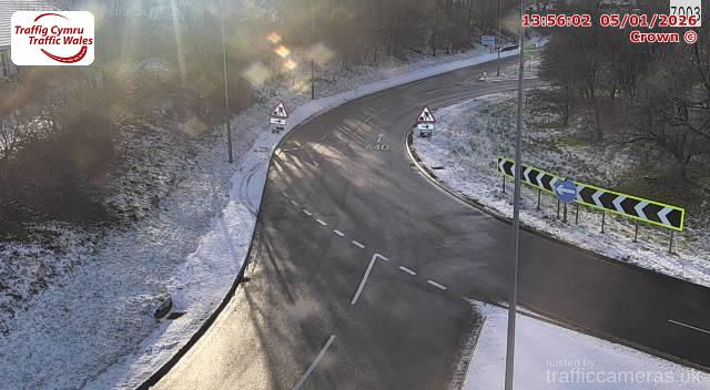 Latest CCTV Camera Feeds from the A48 Road - Traffic Cameras UK