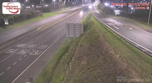 Latest CCTV Camera Feeds from the A55 Road - Traffic Cameras UK