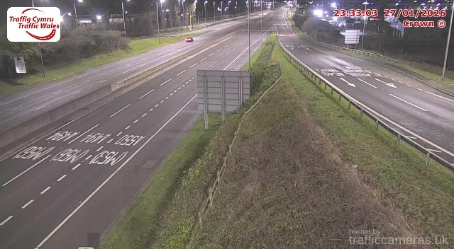 Latest CCTV Camera Feeds from the A55 Road - Traffic Cameras UK