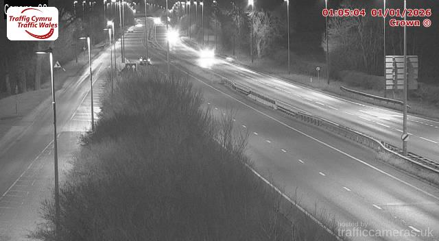 Latest CCTV Camera Feeds from the A55 Road - Traffic Cameras UK