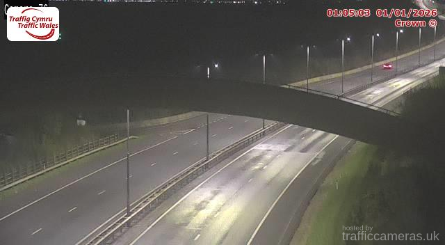 Latest CCTV Camera Feeds from the A55 Road - Traffic Cameras UK