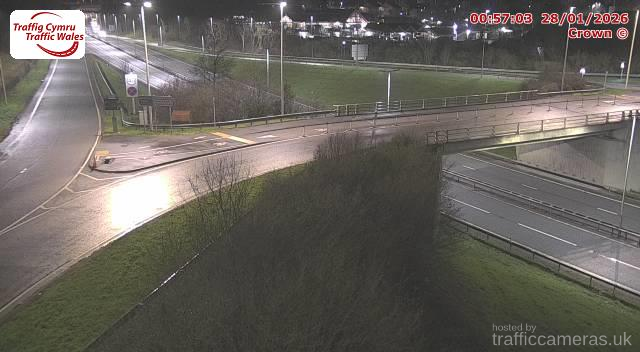 Latest CCTV Camera Feeds from the A55 Road - Traffic Cameras UK