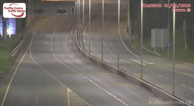 Latest CCTV Camera Feeds from the A55 Road - Traffic Cameras UK