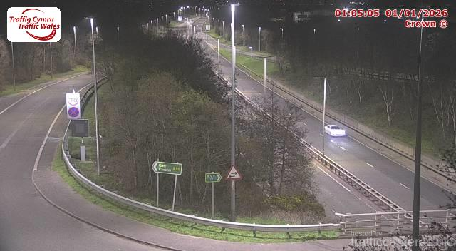 Latest CCTV Camera Feeds from the A55 Road - Traffic Cameras UK