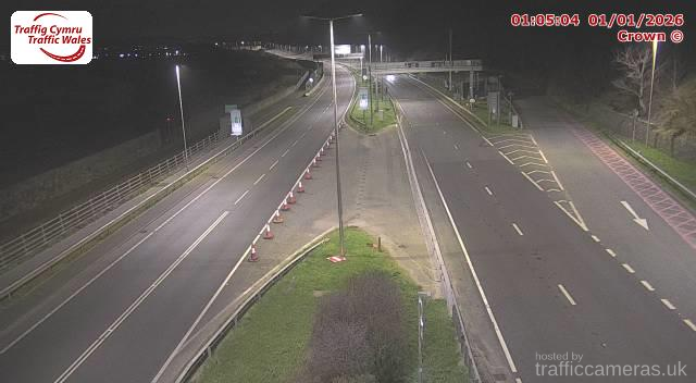 Latest CCTV Camera Feeds from the A55 Road - Traffic Cameras UK