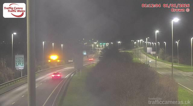 Latest CCTV Camera Feeds from the A55 Road - Traffic Cameras UK