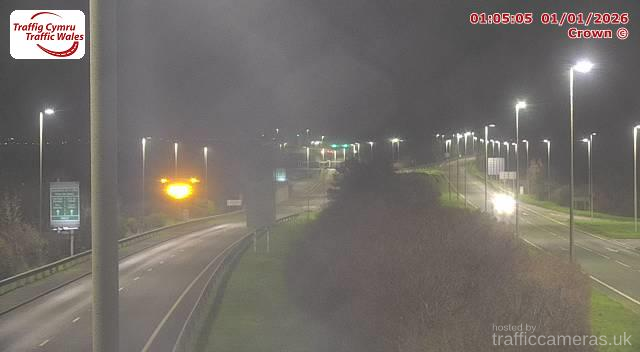 Latest CCTV Camera Feeds from the A55 Road - Traffic Cameras UK