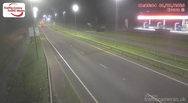 Latest CCTV Camera Feeds from the A55 Road - Traffic Cameras UK