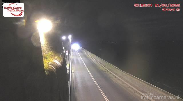 Latest CCTV Camera Feeds from the A55 Road - Traffic Cameras UK