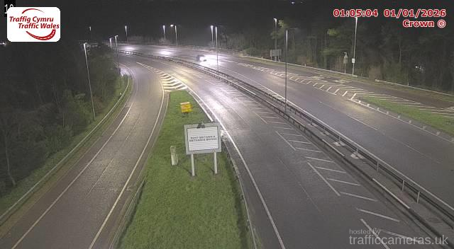 Latest CCTV Camera Feeds from the A55 Road - Traffic Cameras UK