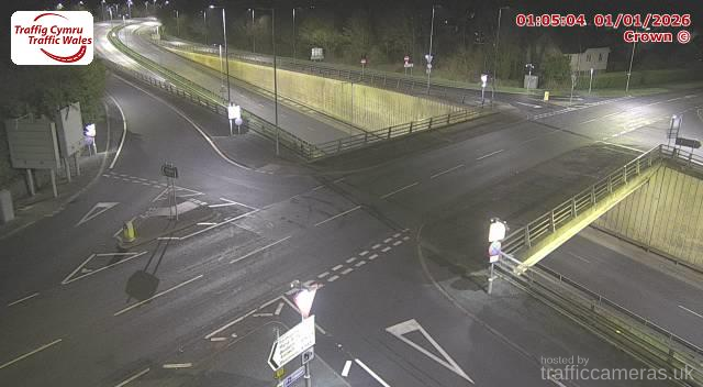 Latest CCTV Camera Feeds from the A55 Road - Traffic Cameras UK