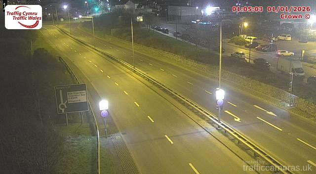 Latest CCTV Camera Feeds from the A55 Road - Traffic Cameras UK