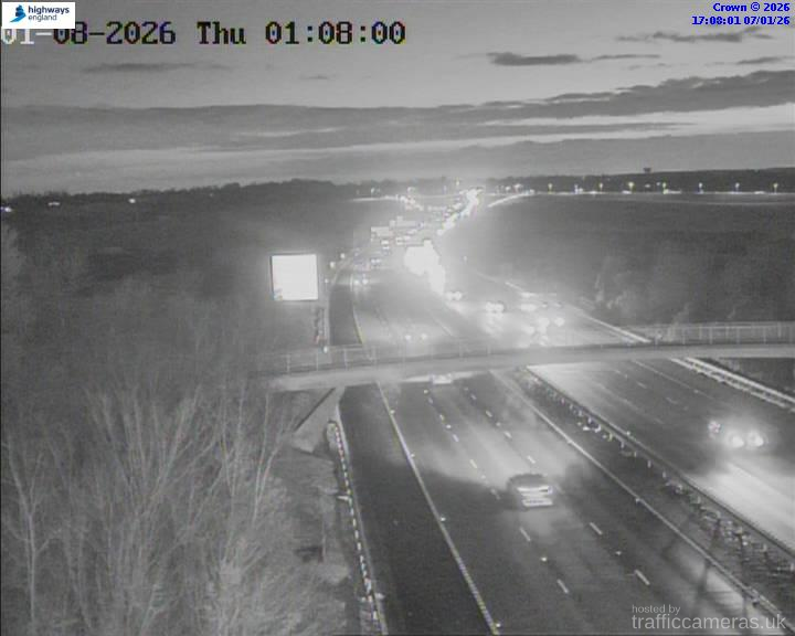 Latest CCTV Camera Feeds from the M11 Motorway - Traffic Cameras UK