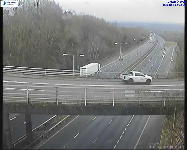 Latest CCTV Camera Feeds from the M20 Motorway - Traffic Cameras UK